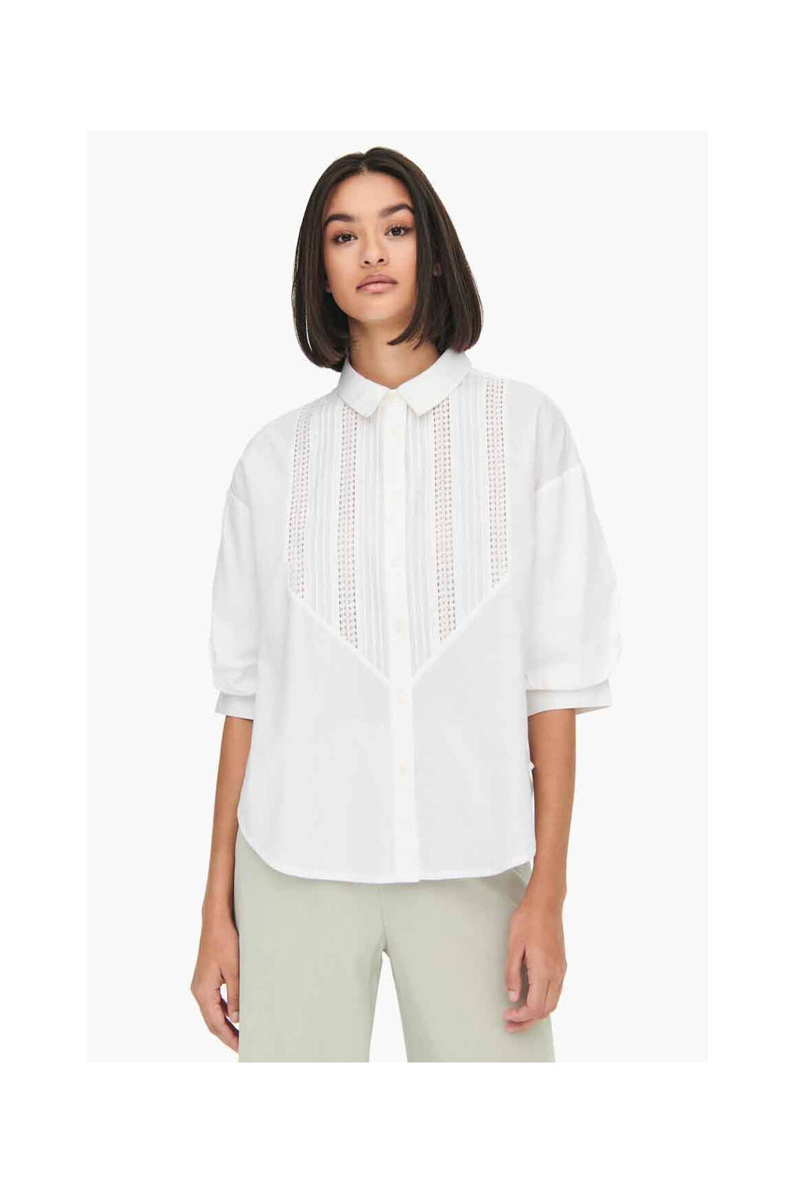 Chemisier Blanc Jacqueline De Yong Femme - 2406120-blanc0 | Modz