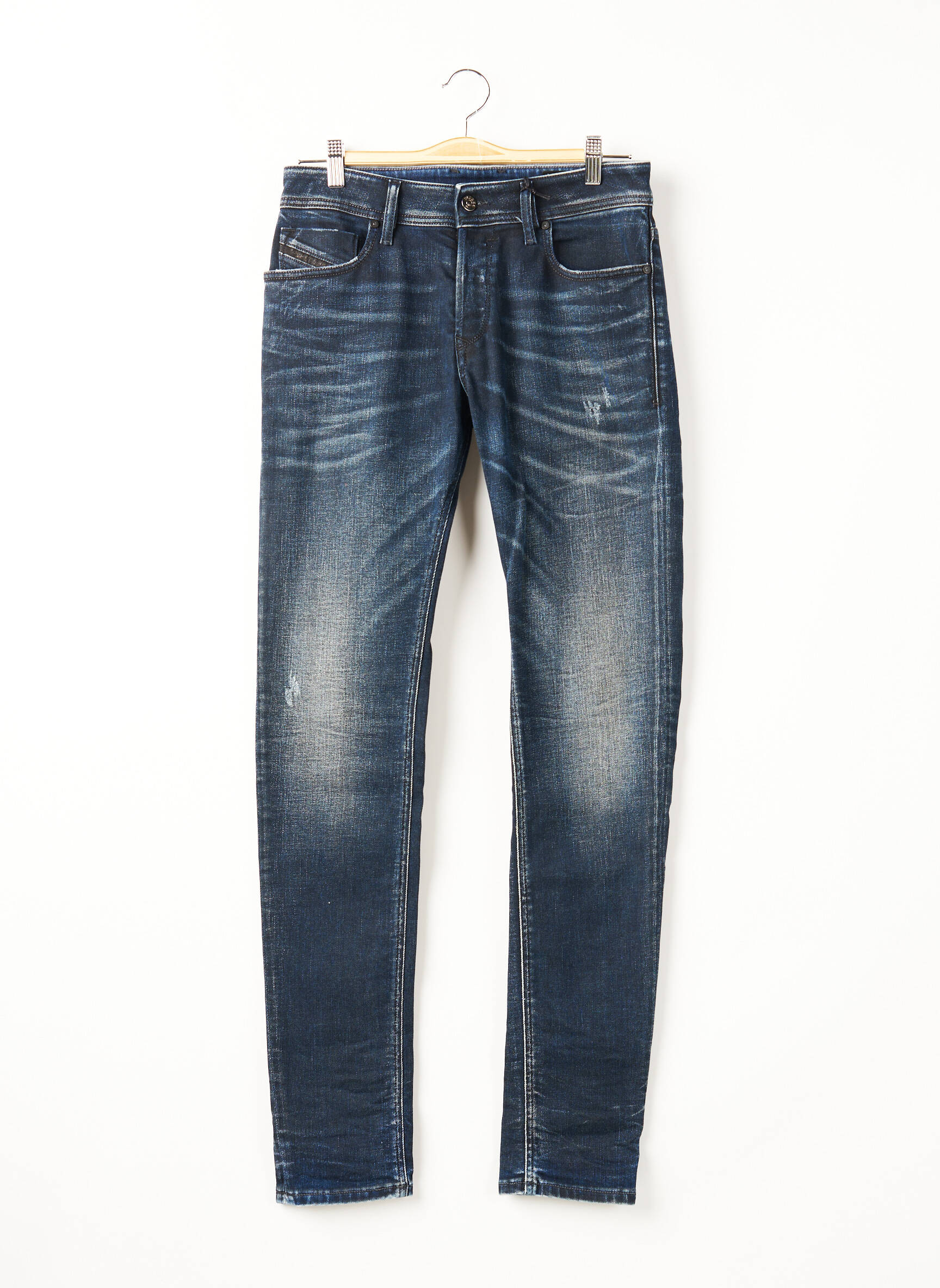 Diesel Jeans Coupe Slim Homme De Couleur Bleu 1966357-bleu00 - Modz
