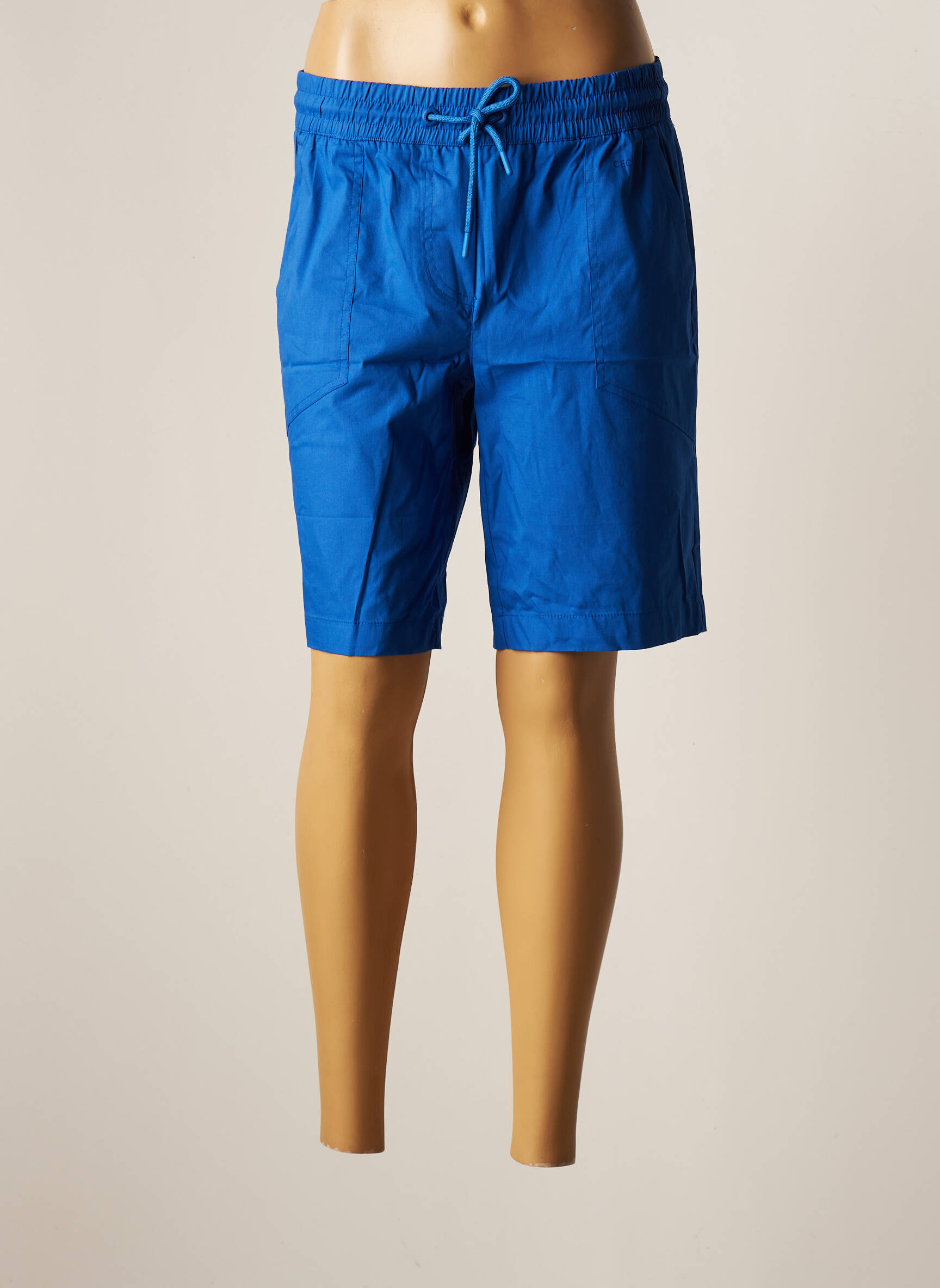 Cecil Shorts 1 Femme De Couleur Bleu 2177084-bleu00 - Modz