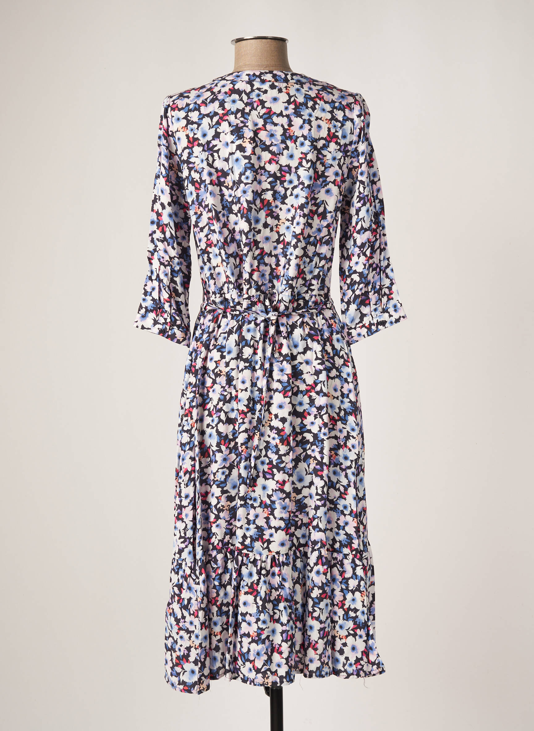 Broadway Robes Mi Longues Femme De Couleur Bleu 2173243-bleu00 - Modz