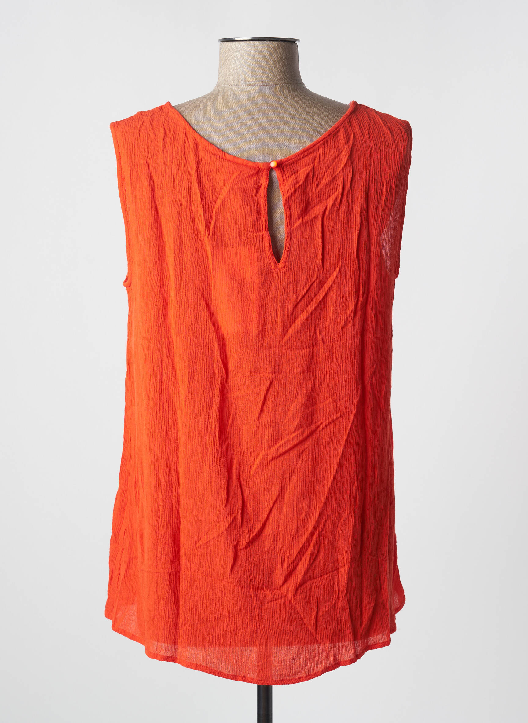 Vila Tops Femme De Couleur Orange 2379150-orange - Modz