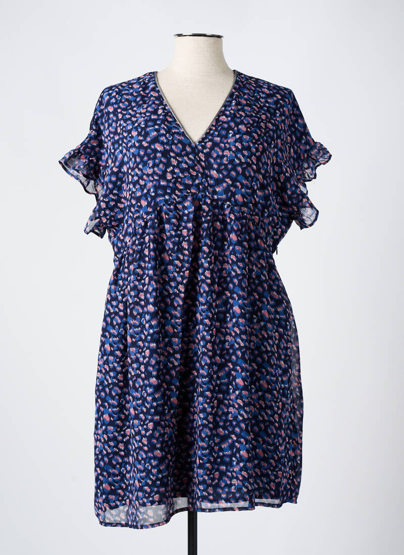 Robe Mi-longue Imprimé Fleurs Bleu Armor Lux Femme - 2819547-bleu00 | Modz