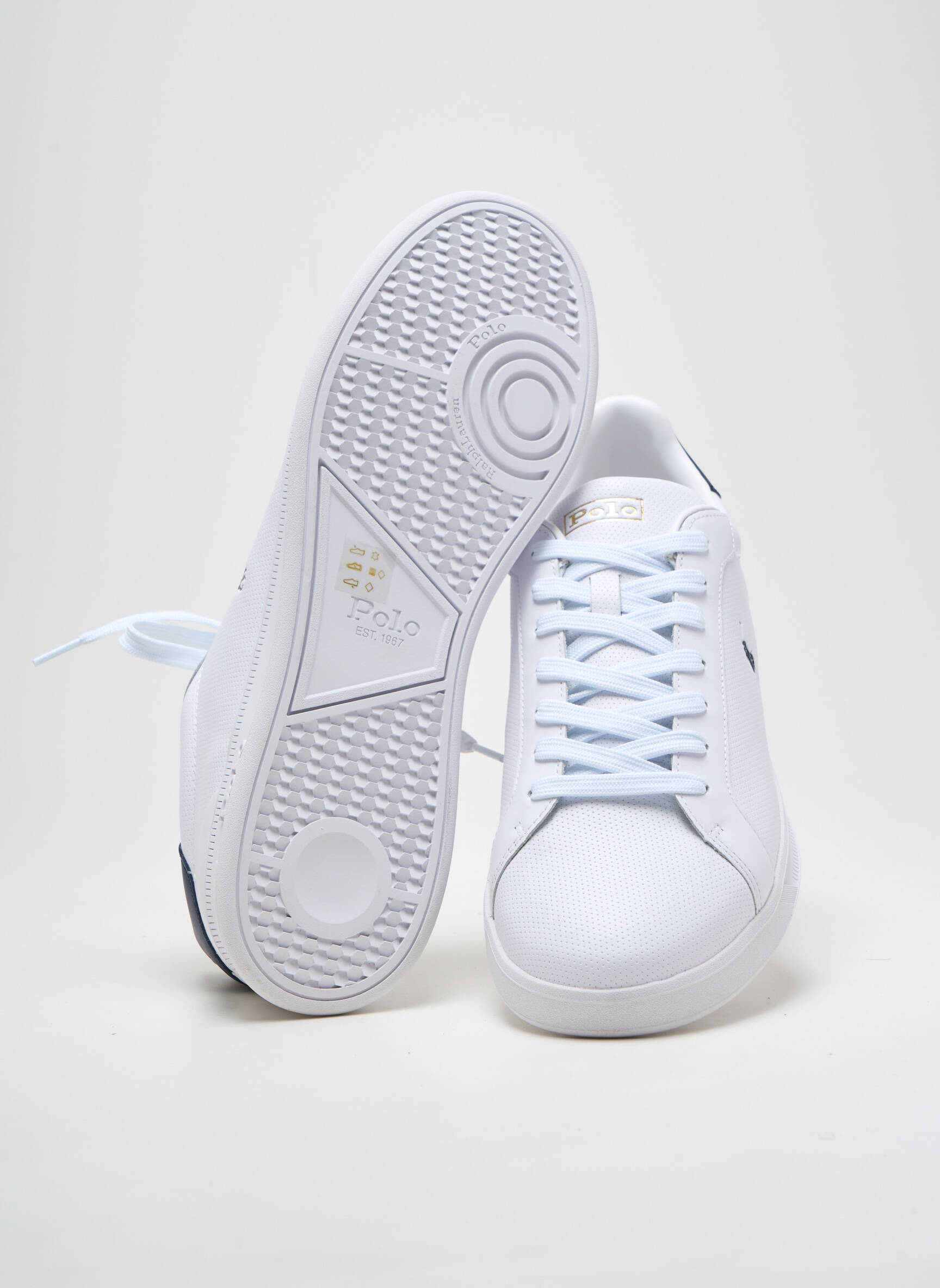 Baskets Blanc Ralph Lauren Homme - 2539826-blanc0 | Modz