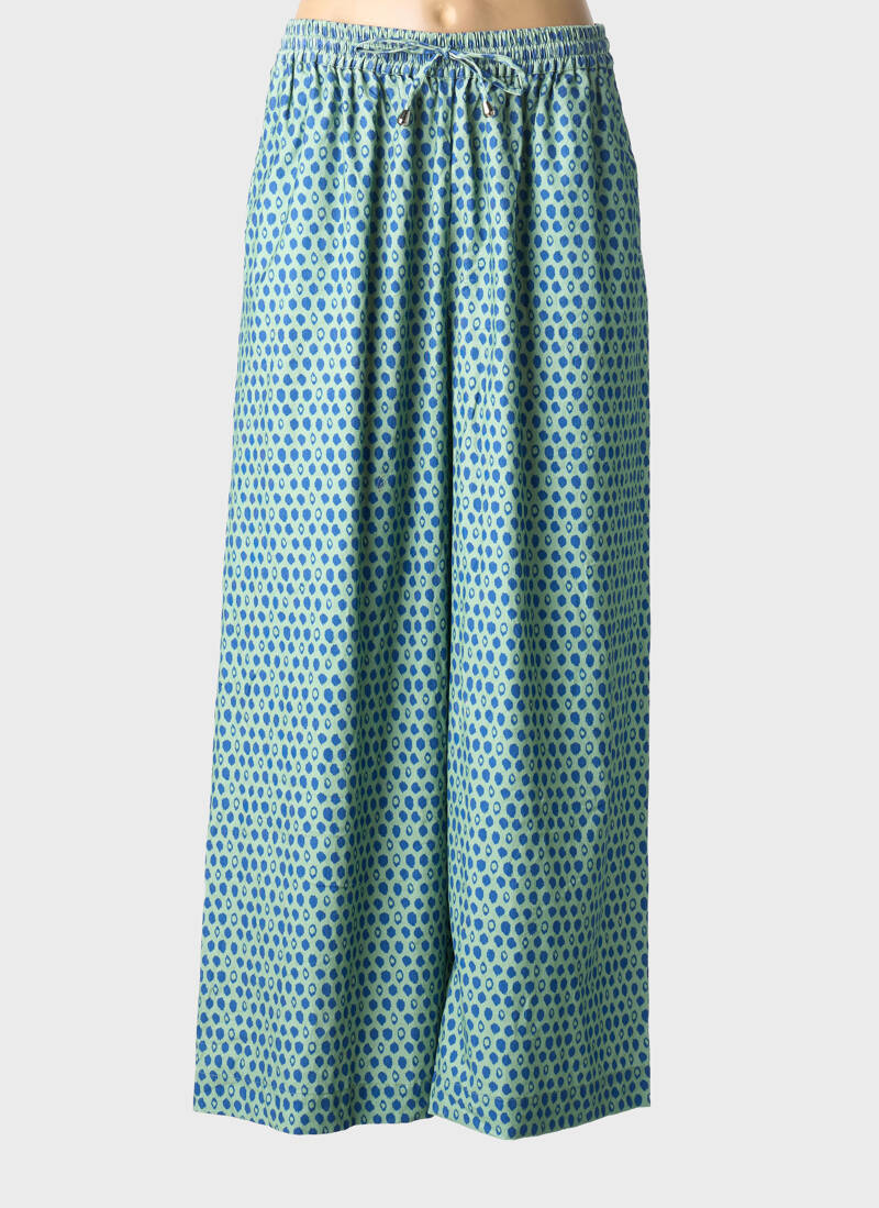 Pantalon Large Poches Vert Rhum Raisin Femme - 2747659-vert00 | Modz