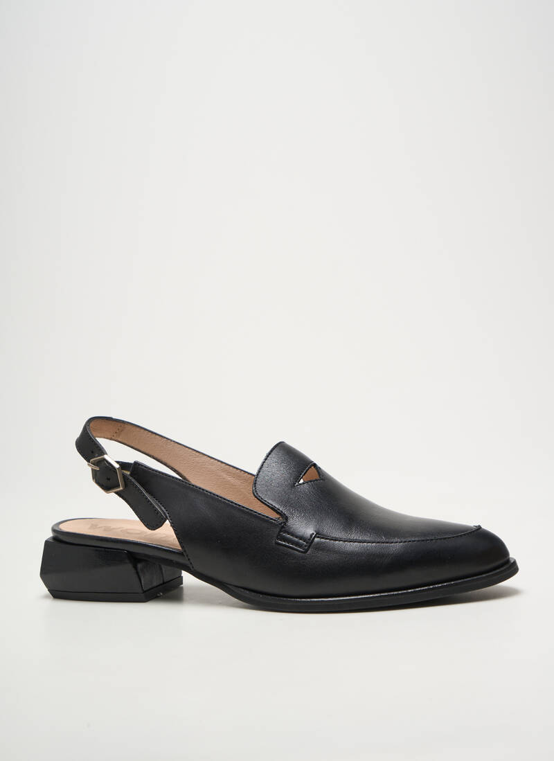 Mocassins Talon Bas Noir Wonders Femme - 2760632-noir00 | Modz