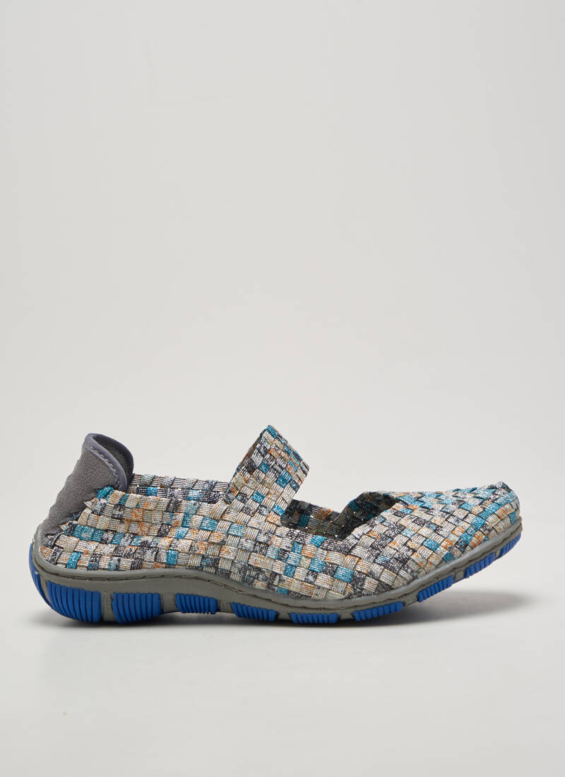Chaussons/Pantoufles Tissage Satiné Vert Chausse Mouton Femme - 2819796 ...