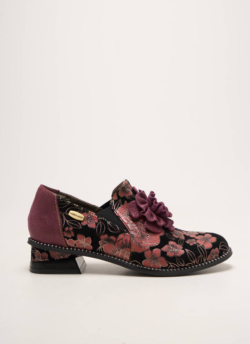 Chaussons/Pantoufles Fermeture Scratch Violet Fargeot Femme - 2818201 ...